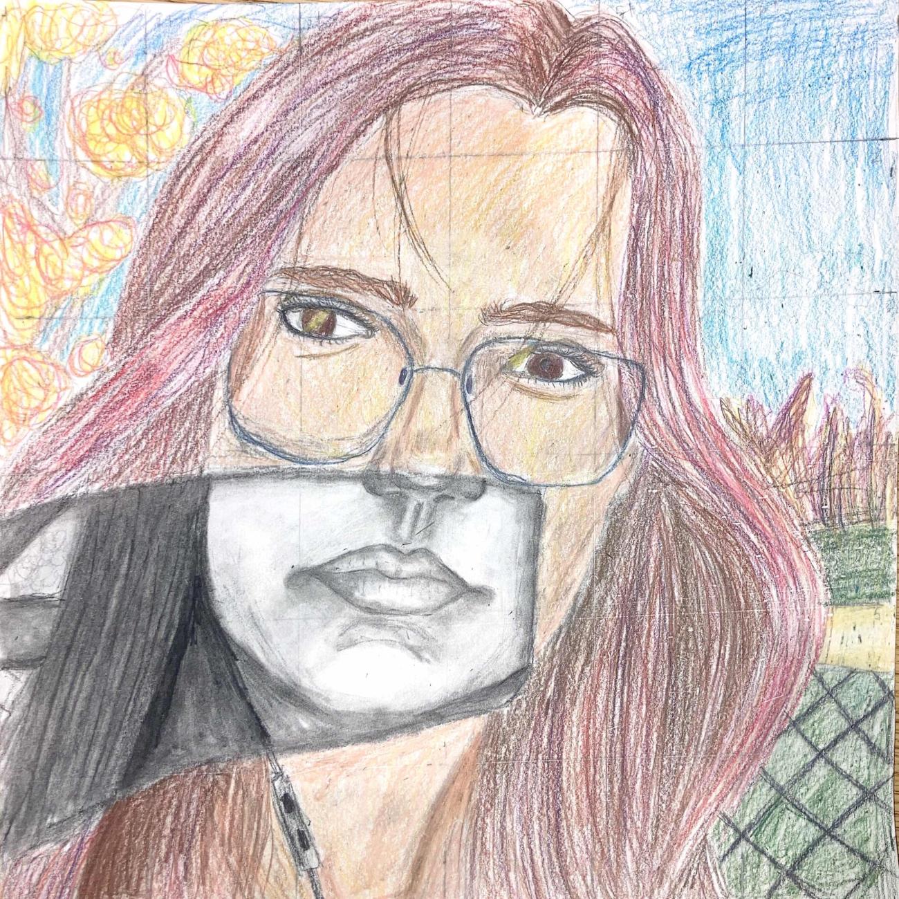 Shadow (self portrait) | Young Writers Project