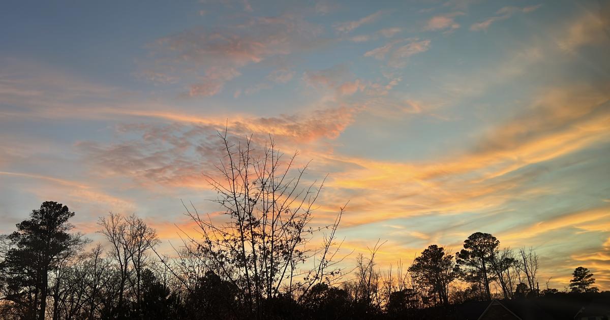 Sunset Clouds | Young Writers Project