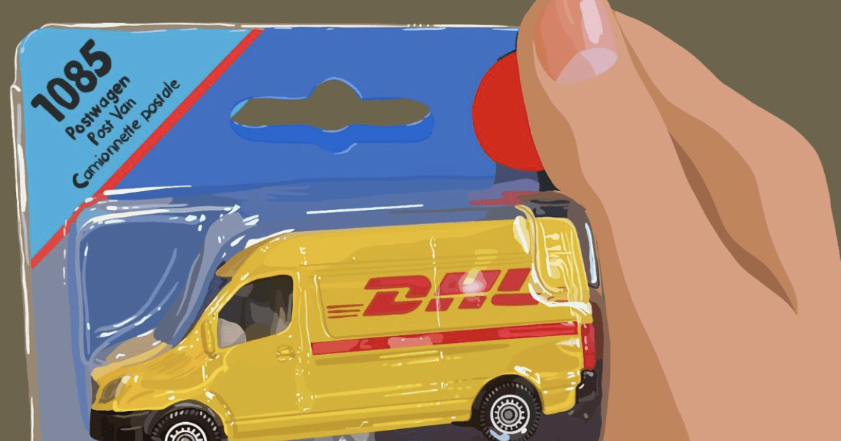 DHL post van | Young Writers Project